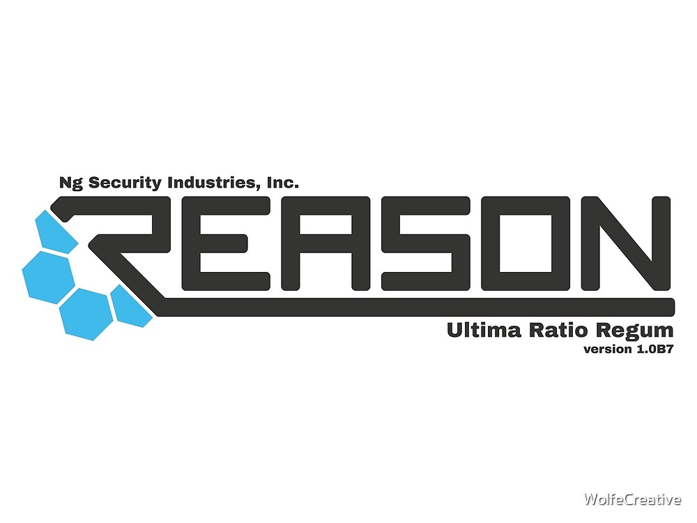 "REASON Logo" by WolfeCreative | Redbubble