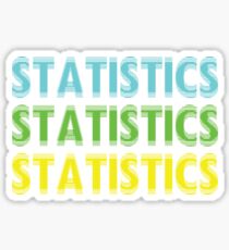Statistics Stickers | Redbubble