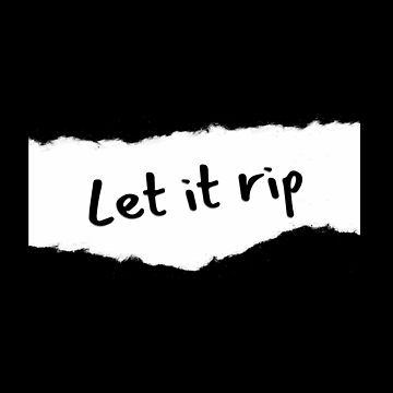 "Let It Rip - The Bear" Sticker for Sale by MadeLivelyShop | Redbubble