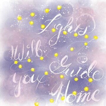 "Lights will guide you home" Art Board Print for Sale by gypsyvalentine ...