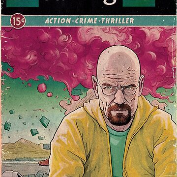 "Breaking Bad Comic Book Cover" Poster for Sale by RoysRoyz | Redbubble