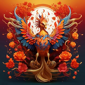 "Eternal Rebirth" Sticker for Sale by Neranchara | Redbubble