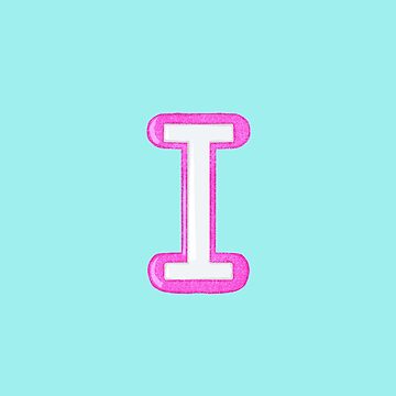 "Barbie Initial, I" Sticker for Sale by Laceyjae | Redbubble