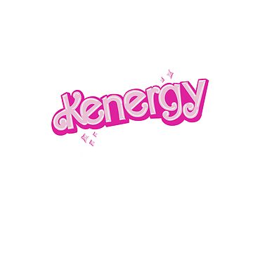 "The Kenergy" Sticker for Sale by CitrusTiger | Redbubble