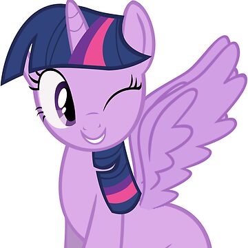 "twilight sparkle wink " Sticker for Sale by lvdb05 | Redbubble