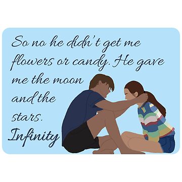 "TSITP Infinity quote" Sticker for Sale by Allie Rockhill | Redbubble