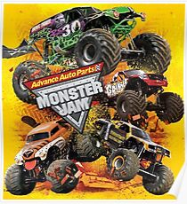 Monster Jam: Posters | Redbubble