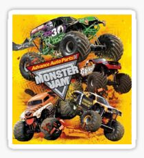 Monster Jam Stickers | Redbubble