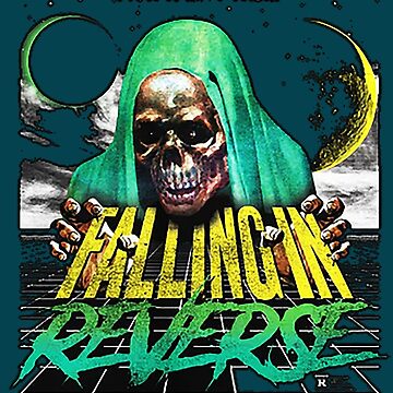 "Falling In Reverse Radke" Sticker for Sale by JoselineMash | Redbubble