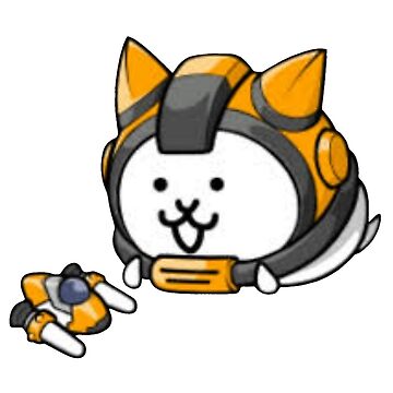 "Battle cats" Sticker for Sale by Jonnasushi | Redbubble