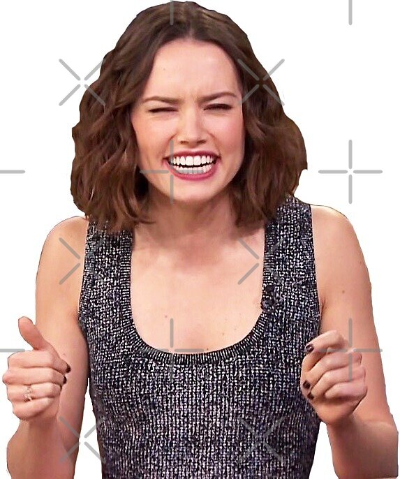 "Daisy Ridley Smile" by alexannemm | Redbubble