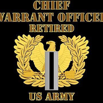"Army - Emblem - Warrant Officer 5 - CW5 w Eagle - US Army - Retired ...