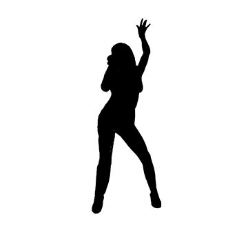 "Reputation Taylor Swift Silhouette 2" Sticker for Sale by ...