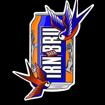"The great taste of IRN BRU" Sticker for Sale by Watson3395 | Redbubble