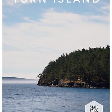 "Turn Island State Park Design" Sticker for Sale by Will-Carney | Redbubble