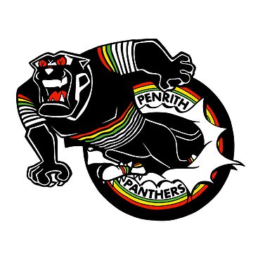 "Penrith Panthers Logo" Sticker for Sale by Jayke-x | Redbubble