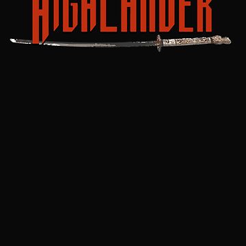 "The Highlander " Sticker for Sale by EraKuhic | Redbubble