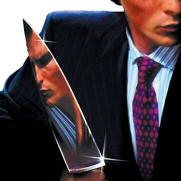 "American psycho Patrick Bateman" Sticker by marmi0 | Redbubble