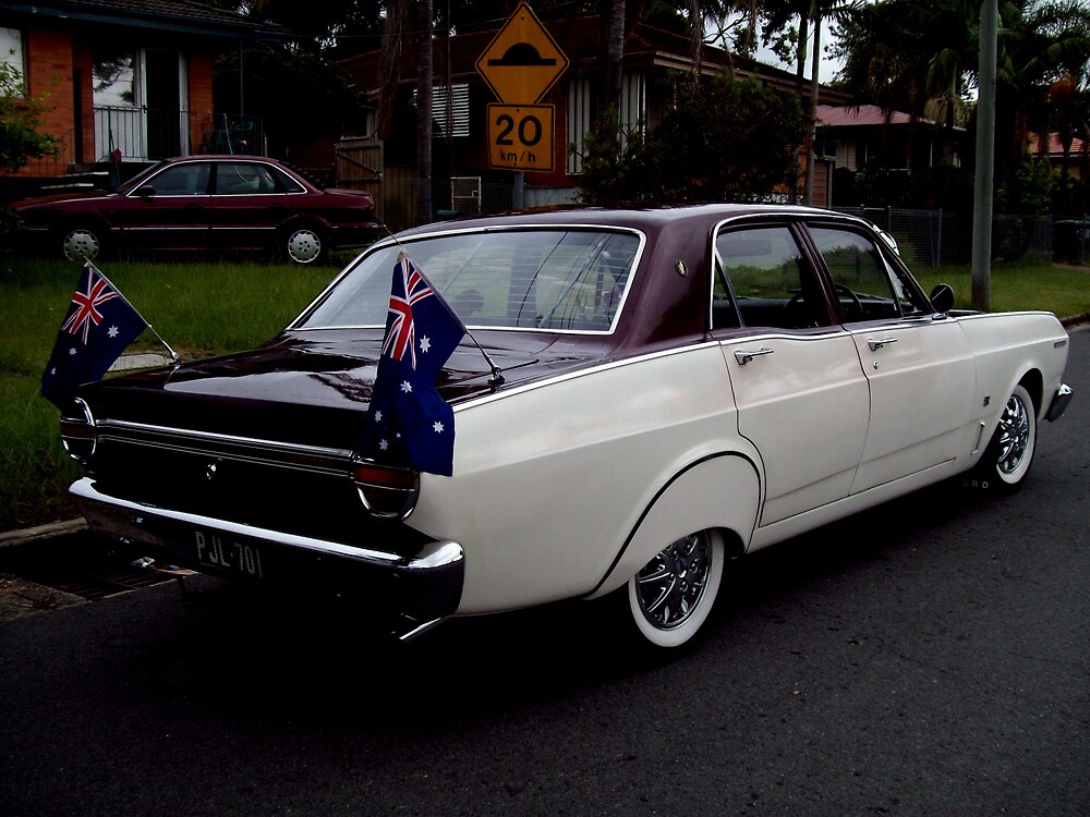"1968 XT Falcon" by logancitycustom | Redbubble