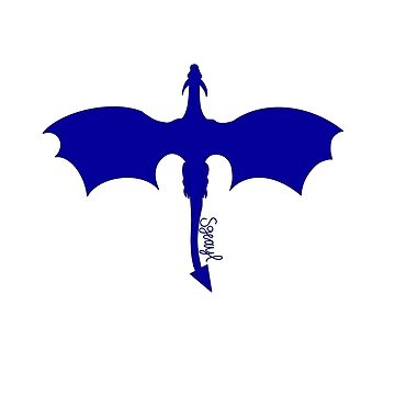 "Fourth Wing - Sgaeyl" Sticker for Sale by alybarrett | Redbubble