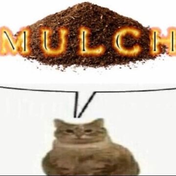 "MULCH" Sticker for Sale by impishmaverick | Redbubble