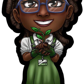 "Claudette Morel Chibi" Stickerundefined by DbD-addict | Redbubble