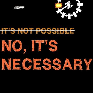 "Interstellar Docking It's Necessary " Sticker for Sale by Buckane ...