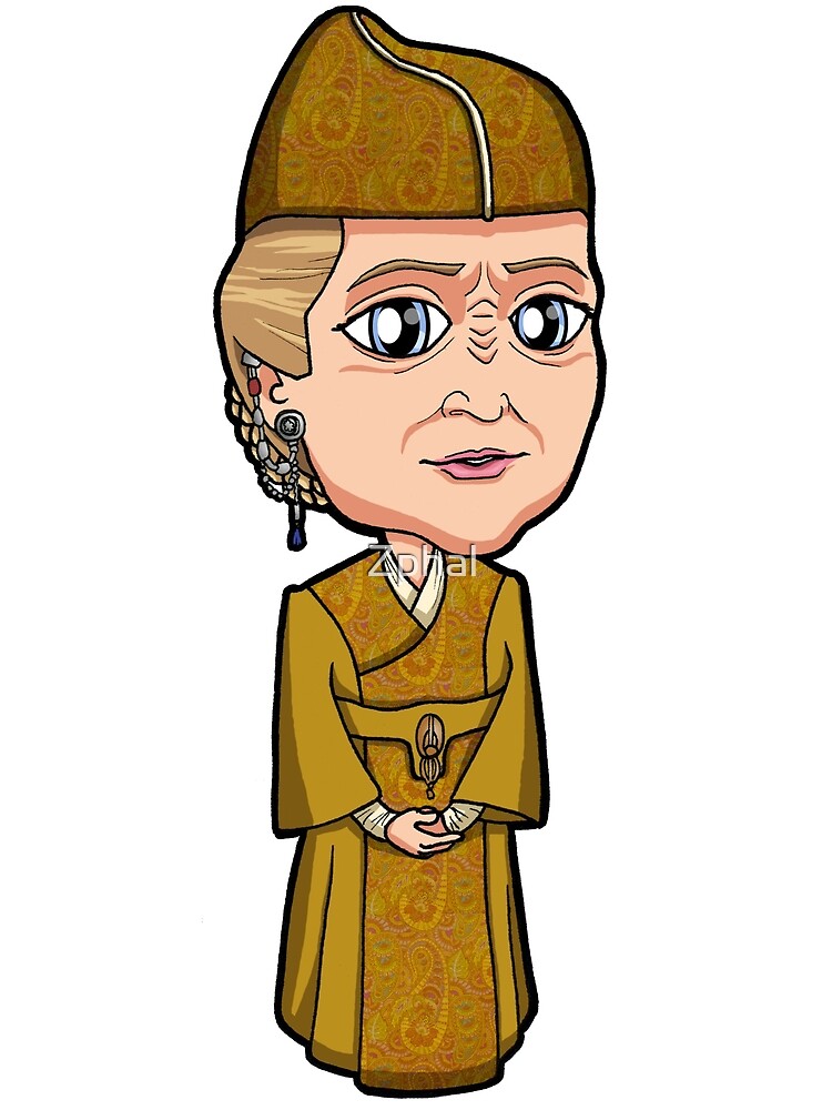 "Star Trek DS9 - Kai Winn Bajoran Chibi Sticker" by Zphal | Redbubble