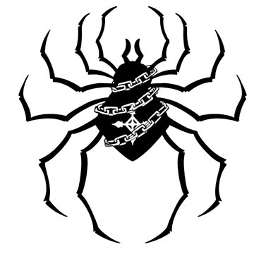"Phantom troupe spider" Sticker for Sale by TheStyleLoft1 | Redbubble
