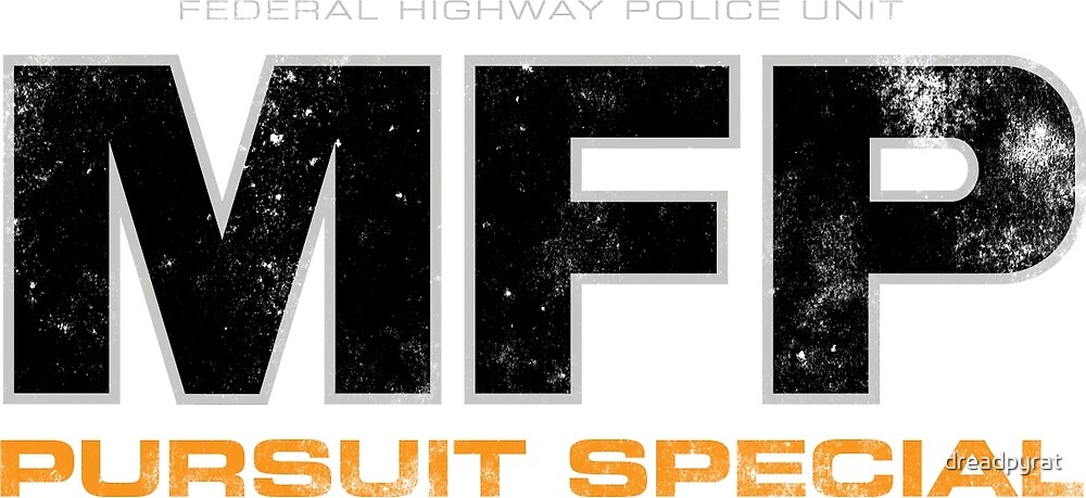 "Mad Max MFP Pursuit Special" by dreadpyrat | Redbubble