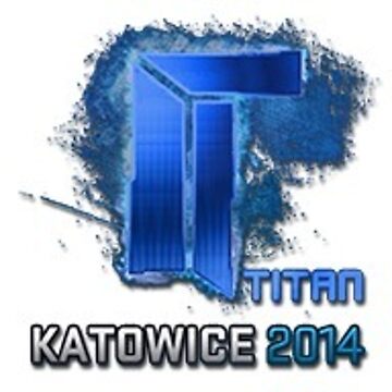 "Titan (Holo) | Katowice 2014" Sticker for Sale by engageddread | Redbubble