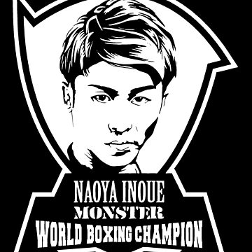 "Naoya Inoue basic" Sticker for Sale by blophisticat | Redbubble