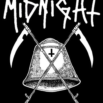 "Midnight Band logo" Poster for Sale by Krazy-Legs | Redbubble