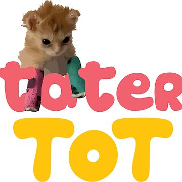 "Tater Tot" Sticker for Sale by esatozcan | Redbubble