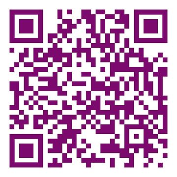 "The office fire drill scene video purple QR code" Sticker for Sale by ...