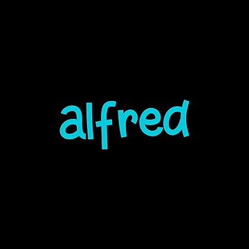 "Alfred, Funny Cool Best color art" Sticker for Sale by artdragongift ...