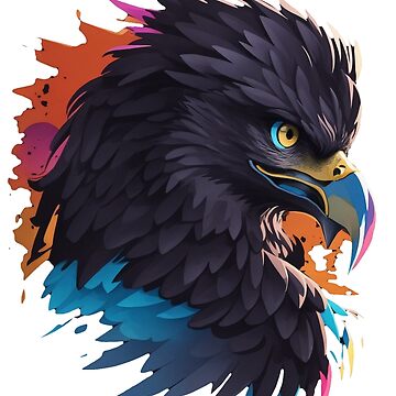"Agila Colors - Colored Eagle" Stickerundefined by Chemikal1993 | Redbubble