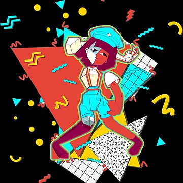 "ENA Second Season *90s graphic design*" Sticker for Sale by Carryneon ...