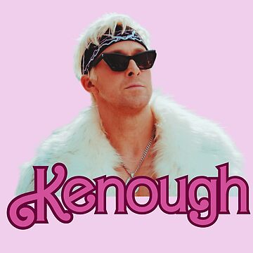 "Kenough" Sticker for Sale by Affint | Redbubble