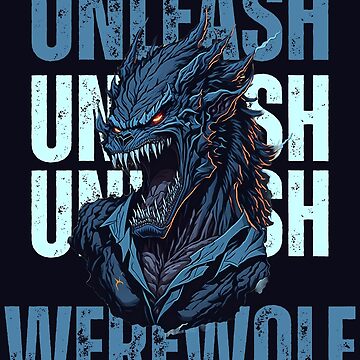 "Werewolf Ripping | Unleash The WereWolf" Sticker for Sale by YrtemmyS ...