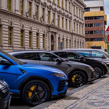 "Lamborghini Urus" Sticker for Sale by VitaliiShop | Redbubble