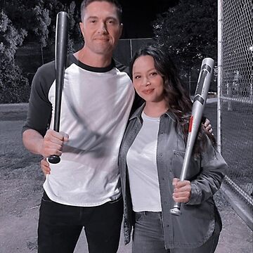 "Lucy Chen and Tim Bradford, The Rookie" Poster for Sale by TheRookie07 ...