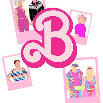 "Barbie Movie" Sticker for Sale by Allison Sterling | Redbubble