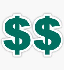 Dollar Sign: Stickers | Redbubble