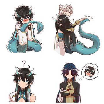 "Renheng Set" Sticker for Sale by TrishPlants | Redbubble