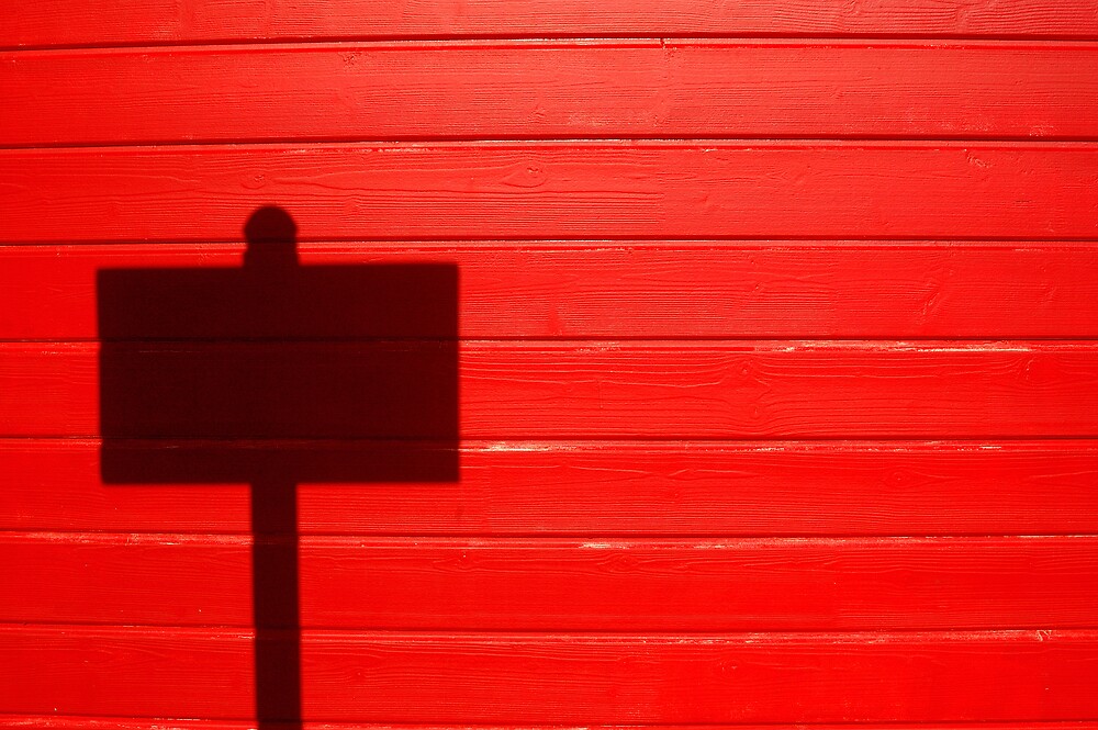 "Street Sign Shadow, San Juan, Puerto Rico" by fauselr | Redbubble