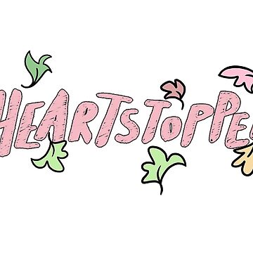 "Heartstopper logo" Sticker for Sale by DarrellDraws | Redbubble