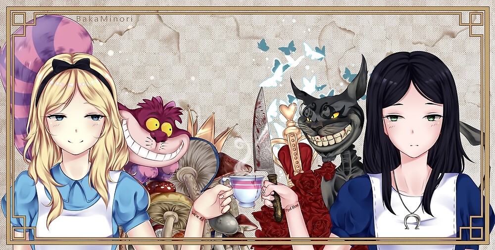 "Alice v Alice" by BakaMinori | Redbubble