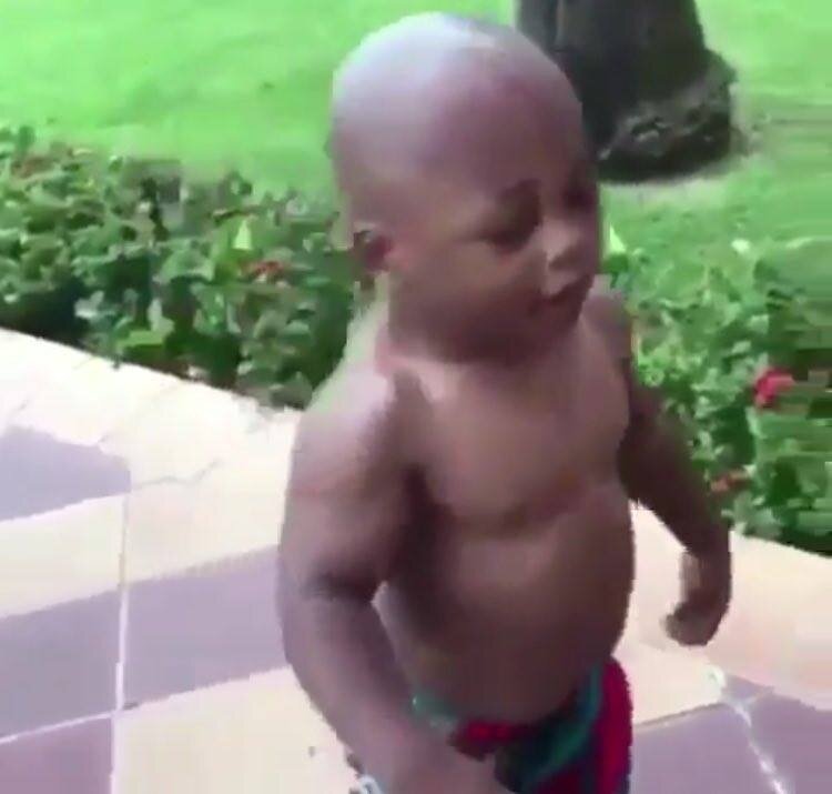 "Buff Black Child" by mynamajef123 | Redbubble