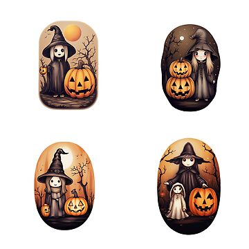 "Mini-Witches Sticker Pack" Sticker for Sale by ryansplan | Redbubble
